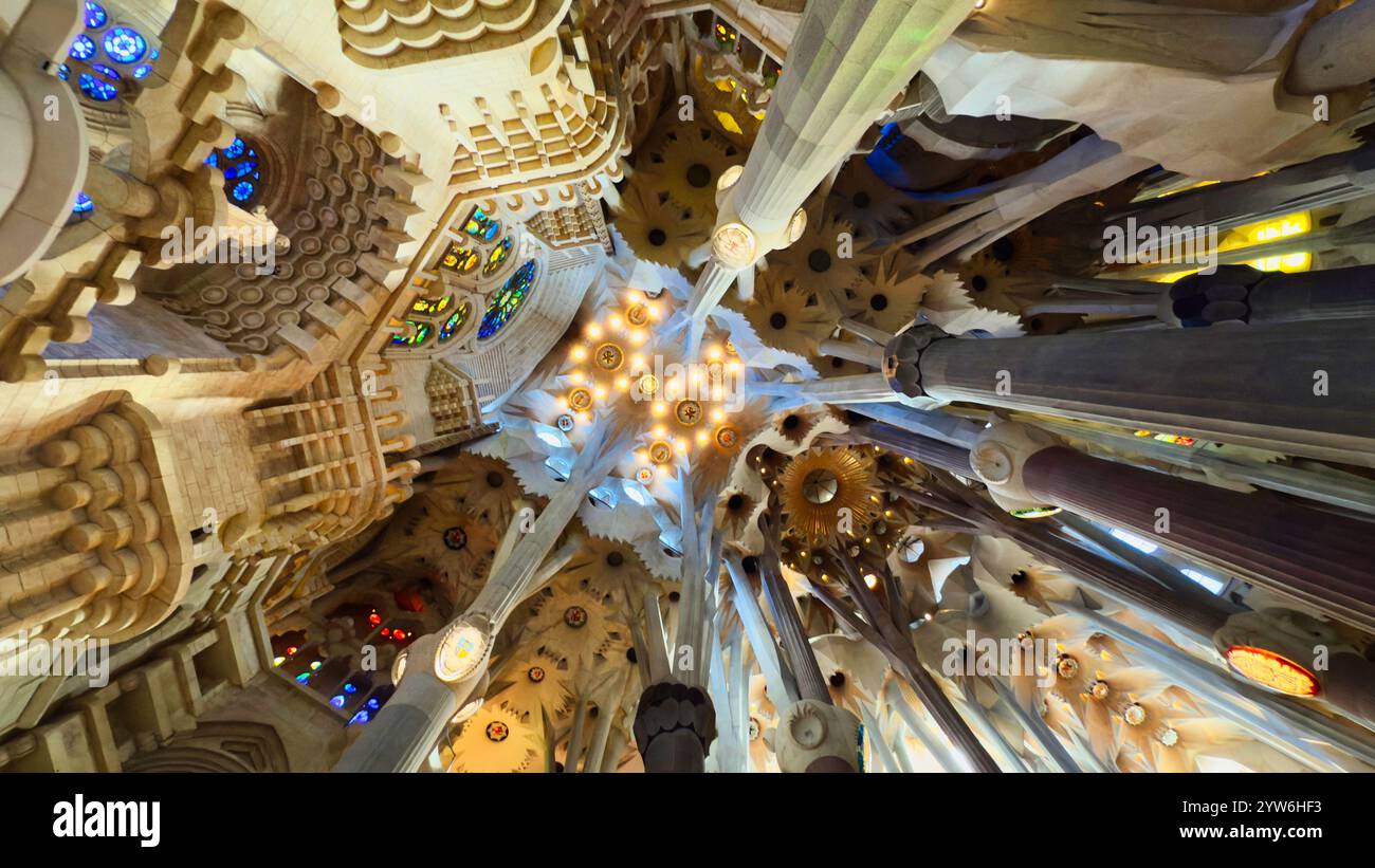 View of famous ceiling master piece created by famous architecture ...