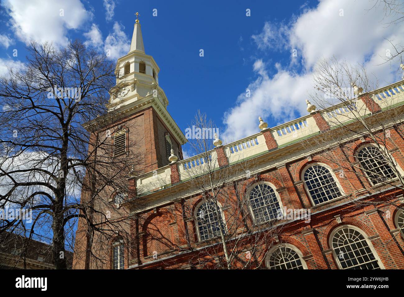 Historic Christ Church - Philadelphia, Pennsylvania Stock Photo - Alamy