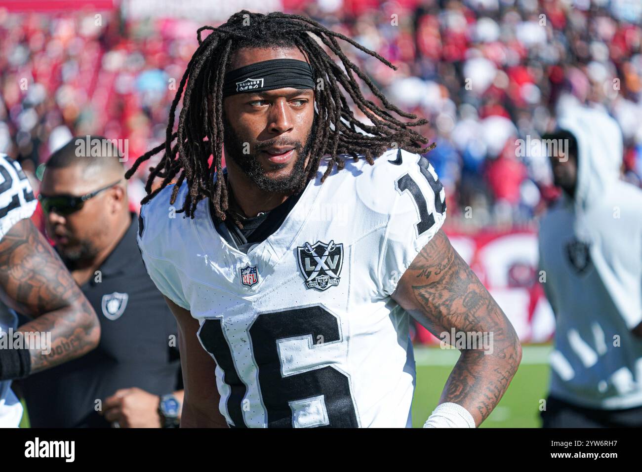 Tampa Bay, Florida, USA, December 8, 2024, Las Vegas Raiders player ...