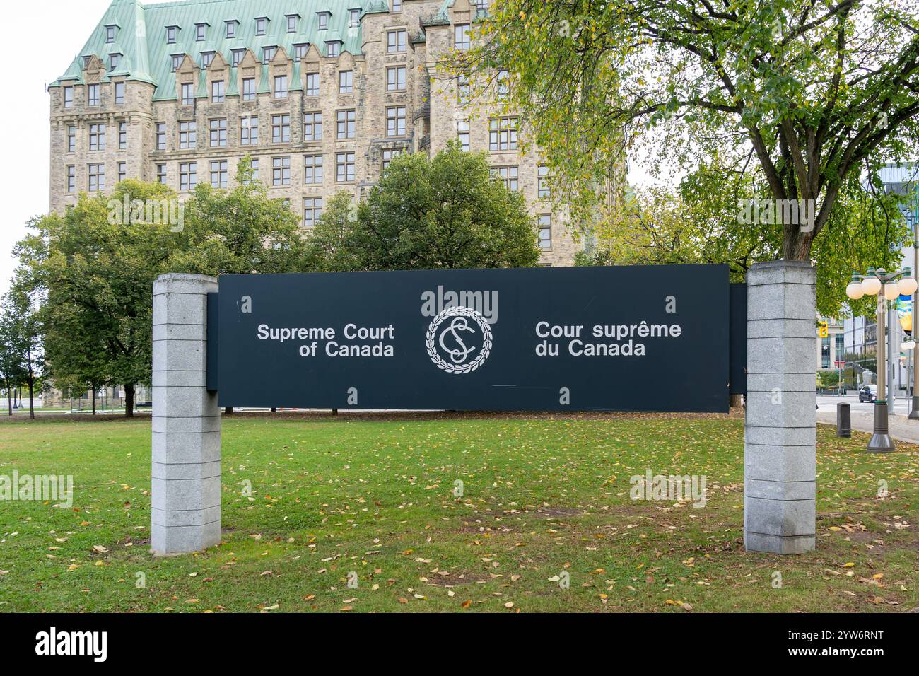 Supreme Court of Canada sign is seen in Ottawa Stock Photo - Alamy