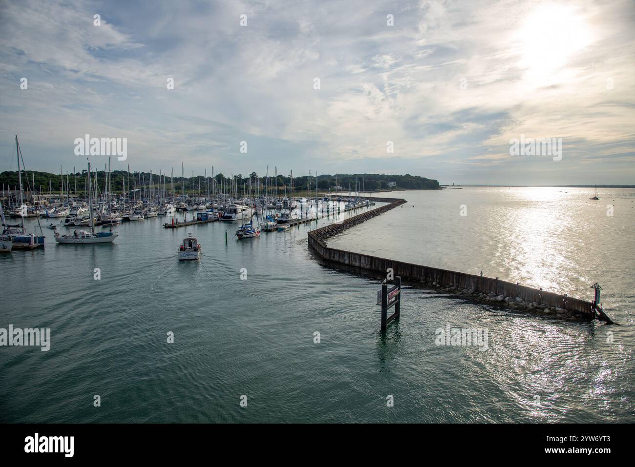 harbour of Lymington, New Forest, England Stock Photo - Alamy