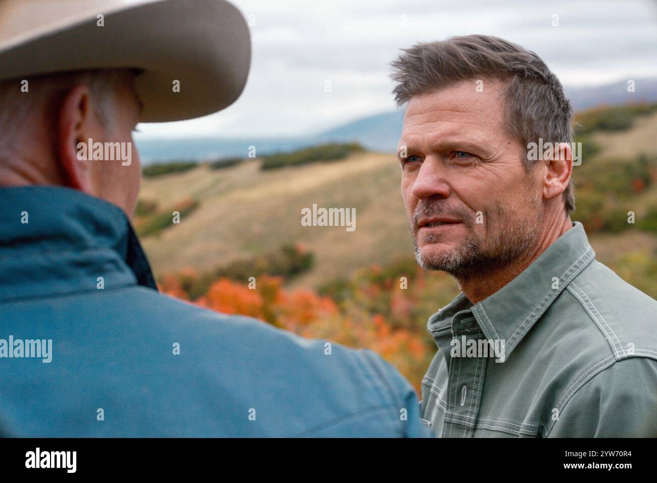 HOMESTEAD, from left: Neal McDonough, Bailey Chase, 2024. © Angel ...