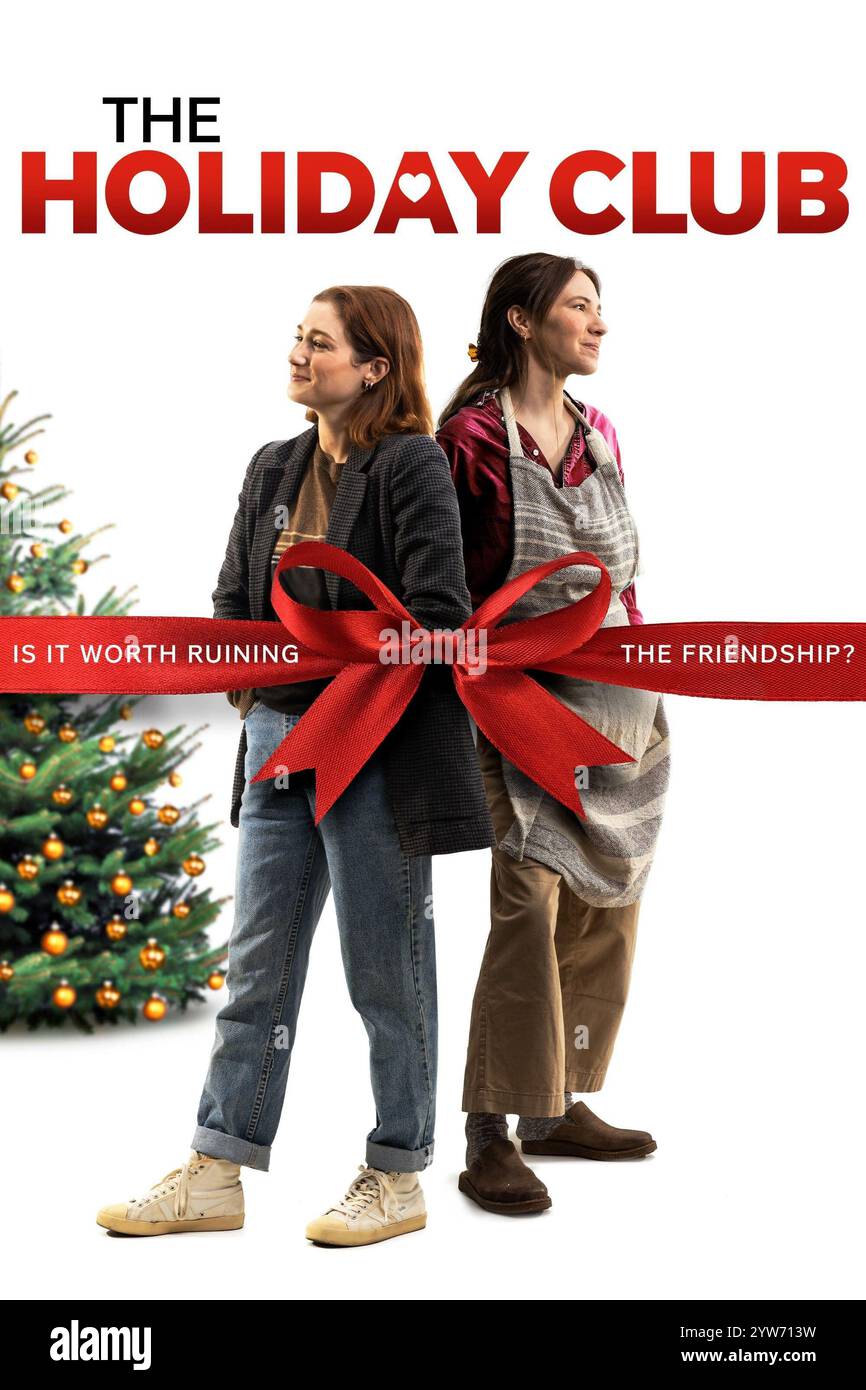 THE HOLIDAY CLUB, poster, from left: Makaela Shealy, Alexandra Swarens ...