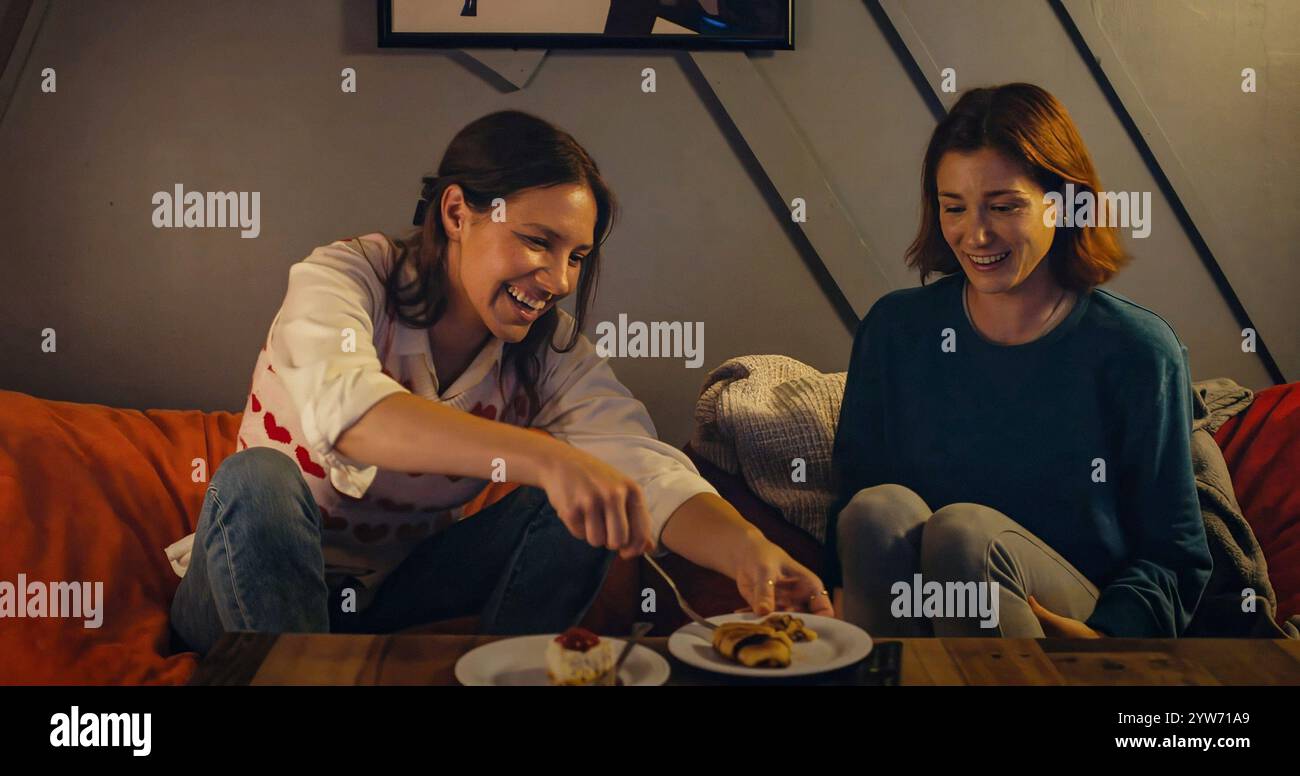 THE HOLIDAY CLUB, from left: Alexandra Swarens, Makaela Shealy, 2024 ...