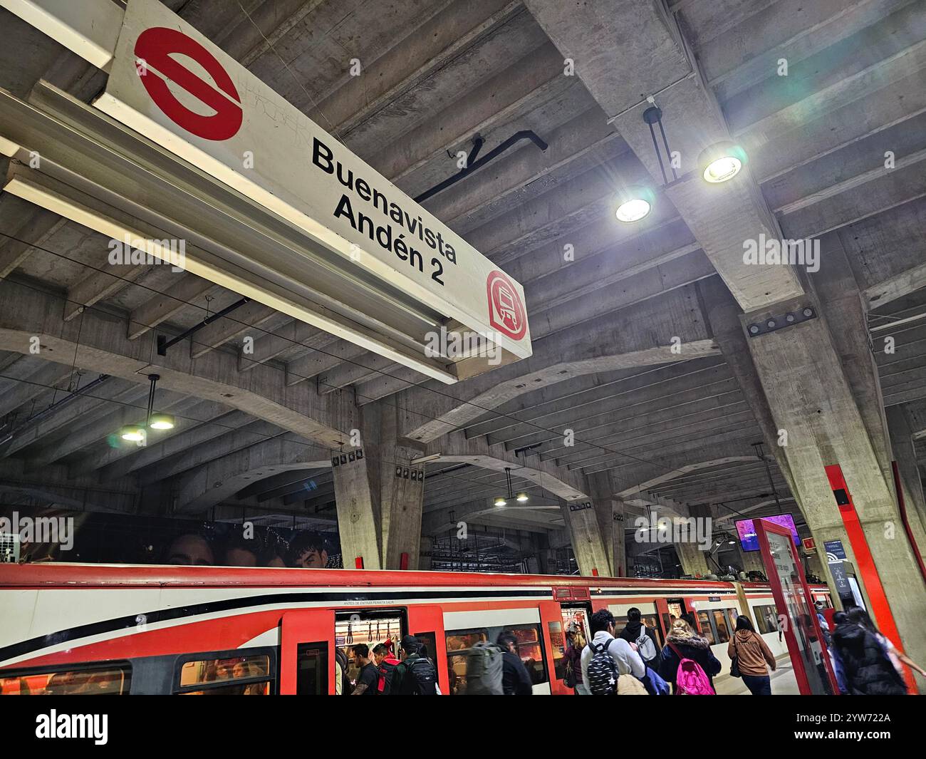 Mexico City, Mexico - Nov 20 2024: Buenavista Station of the Suburban ...