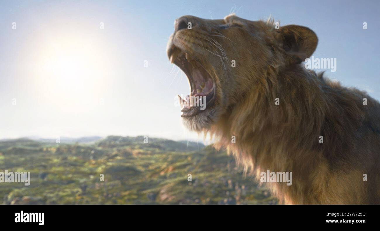 MUFASA: THE LION KING, Mufasa (voice: Aaron Pierre), 2024. © Walt ...