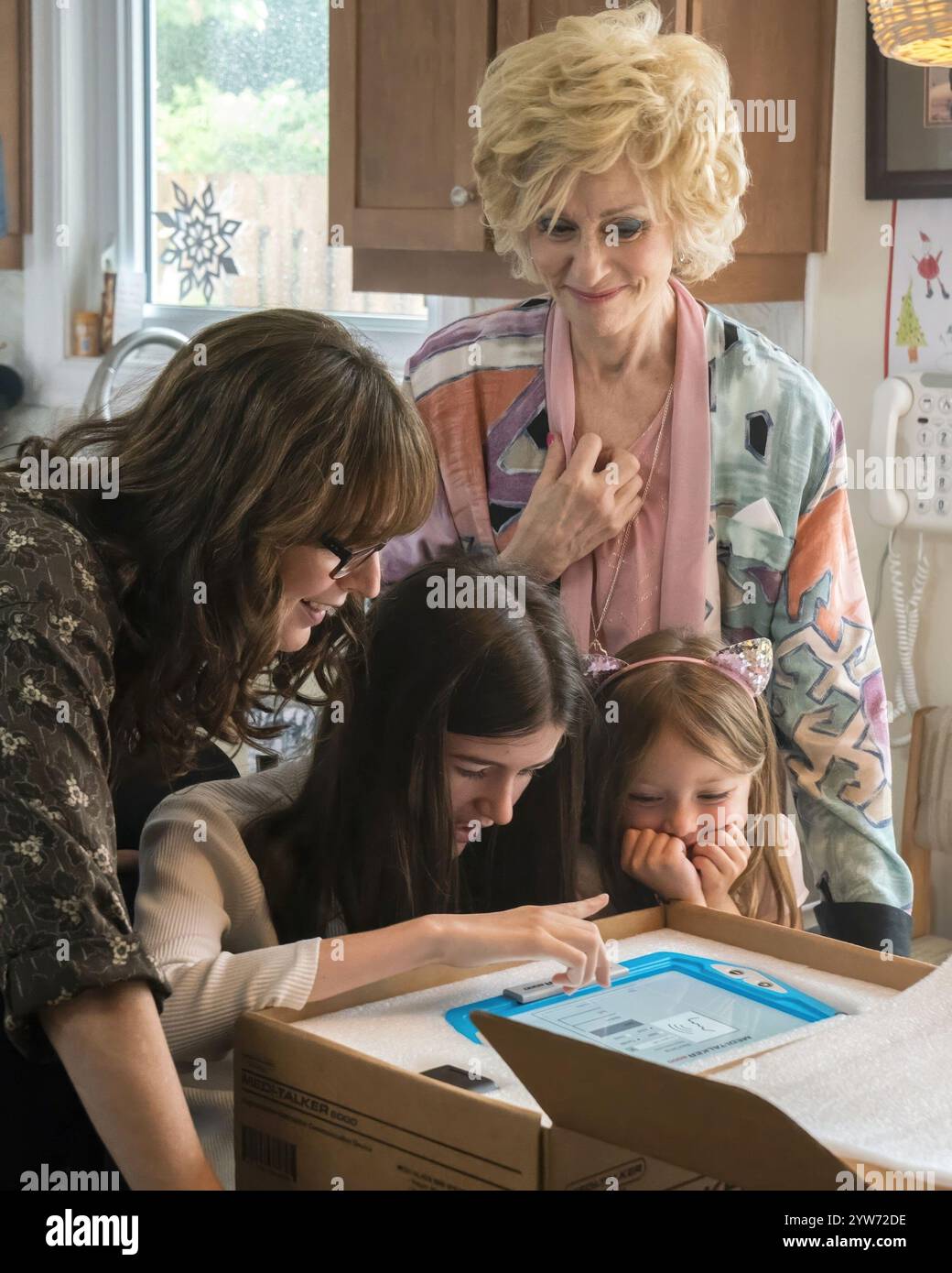 OUT OF MY MIND, from left: Rosemarie DeWitt, Phoebe-Rae Taylor, Emily Mitchell, Judith Light ...