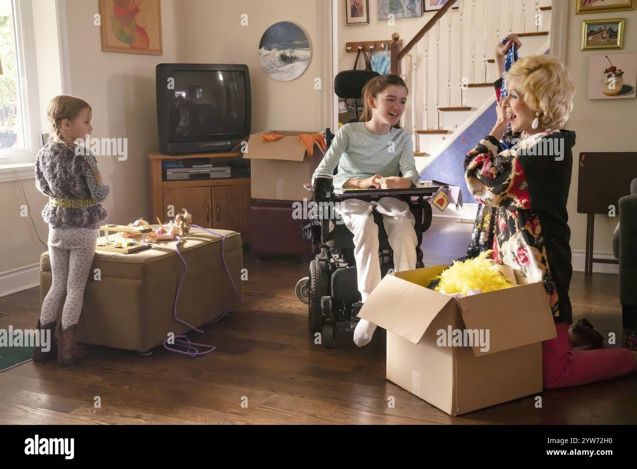 OUT OF MY MIND, from left: Emily Mitchell, Phoebe-Rae Taylor, Judith ...