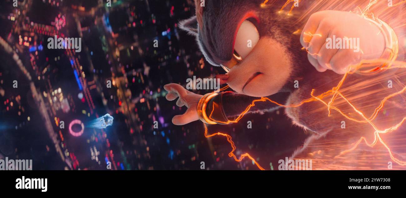 SONIC THE HEDGEHOG 3, Shadow (voice: Keanu Reeves), 2024. © Paramount ...