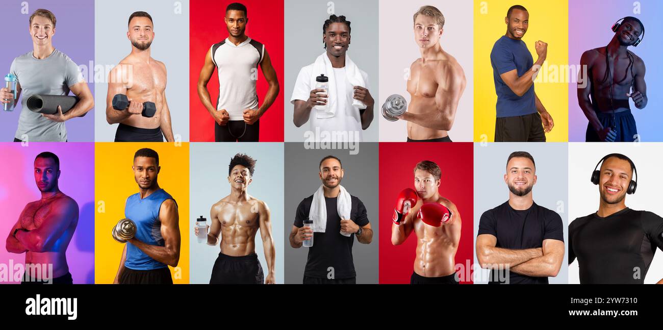 Showcasing diverse poses hi-res stock photography and images - Alamy