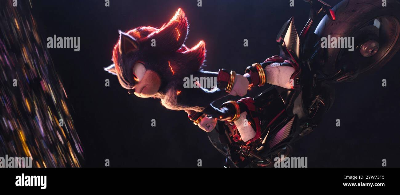 SONIC THE HEDGEHOG 3, Shadow (voice: Keanu Reeves), 2024. © Paramount ...