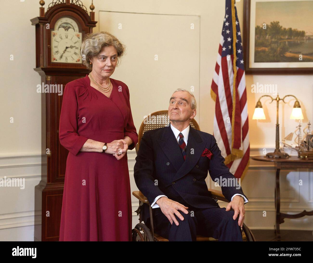 THE SIX TRIPLE EIGHT, from left: Susan Sarandon as Eleanor Roosevelt ...