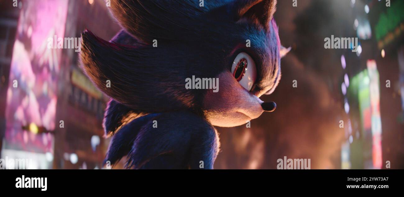 SONIC THE HEDGEHOG 3, Shadow (voice: Keanu Reeves), 2024. © Paramount ...