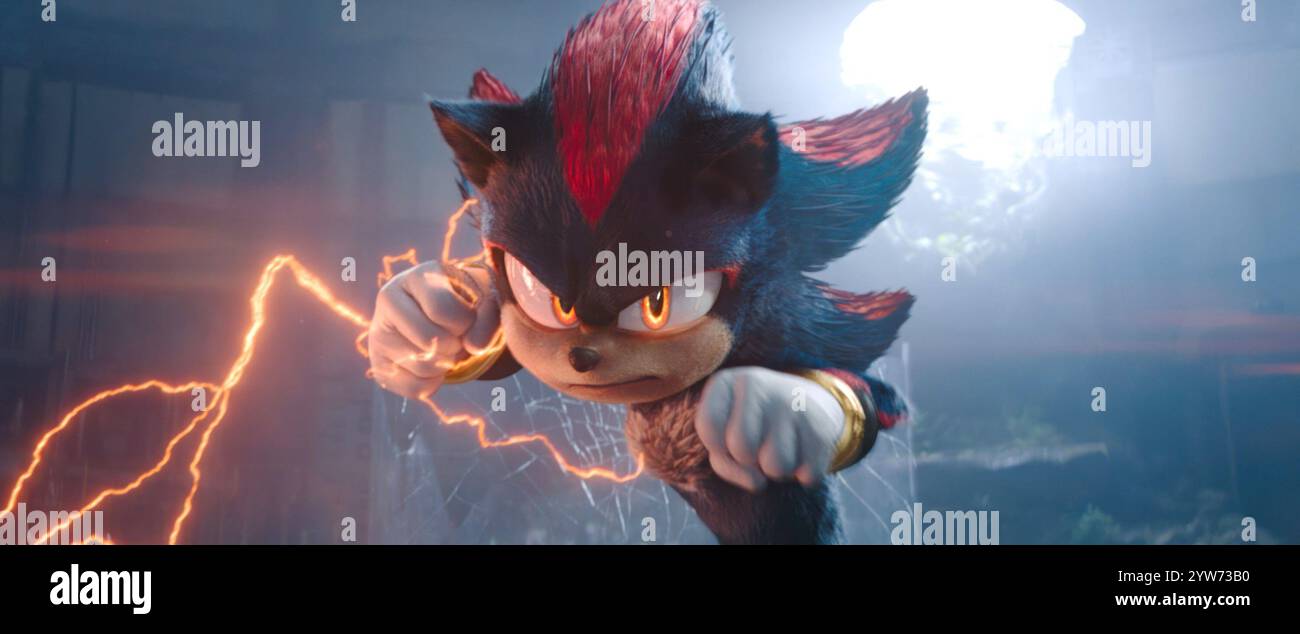 SONIC THE HEDGEHOG 3, Shadow (voice: Keanu Reeves), 2024. © Paramount ...