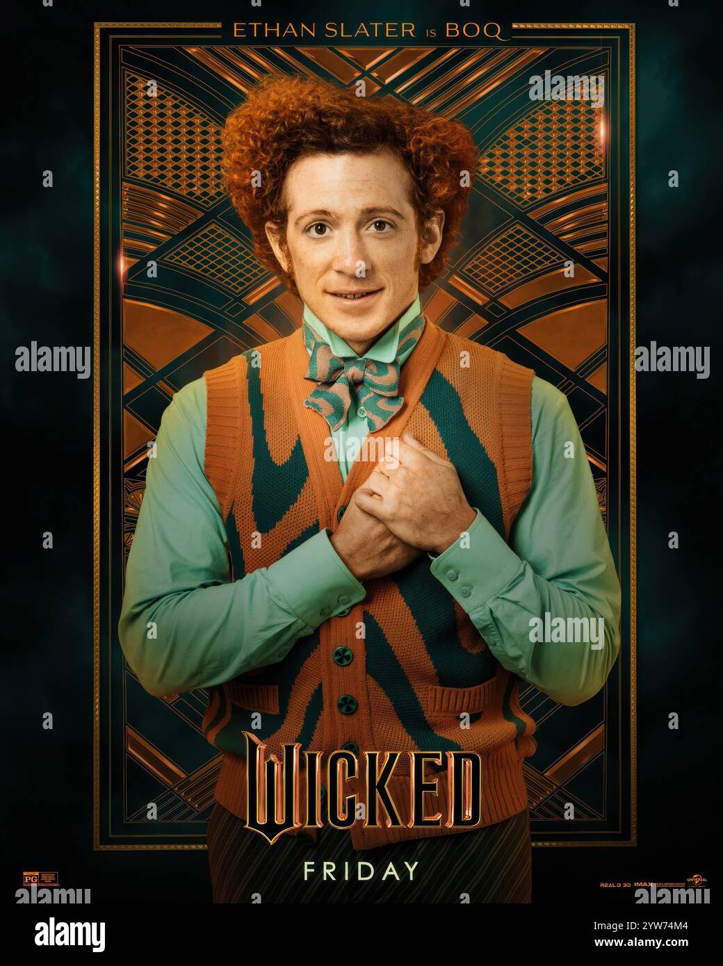 WICKED, US character poster, Ethan Slater, 2024. © Universal Pictures ...