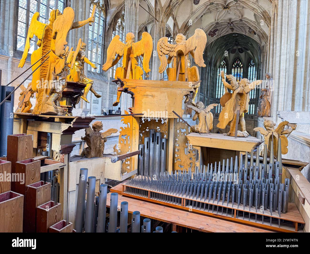 Barbara church republic interior hi-res stock photography and images ...