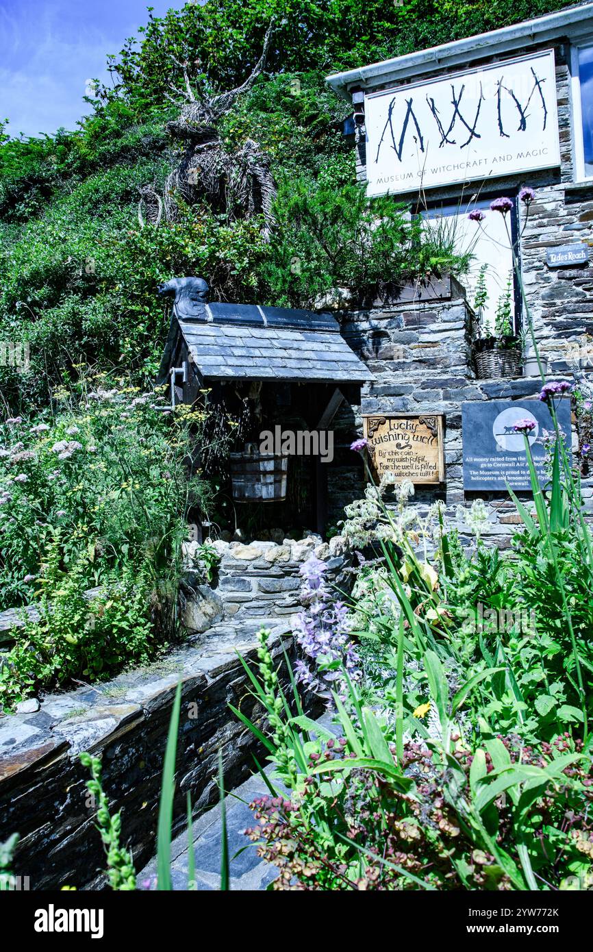 A Witch hut situated on the beautiful seaside of Cornwall Stock Photo ...