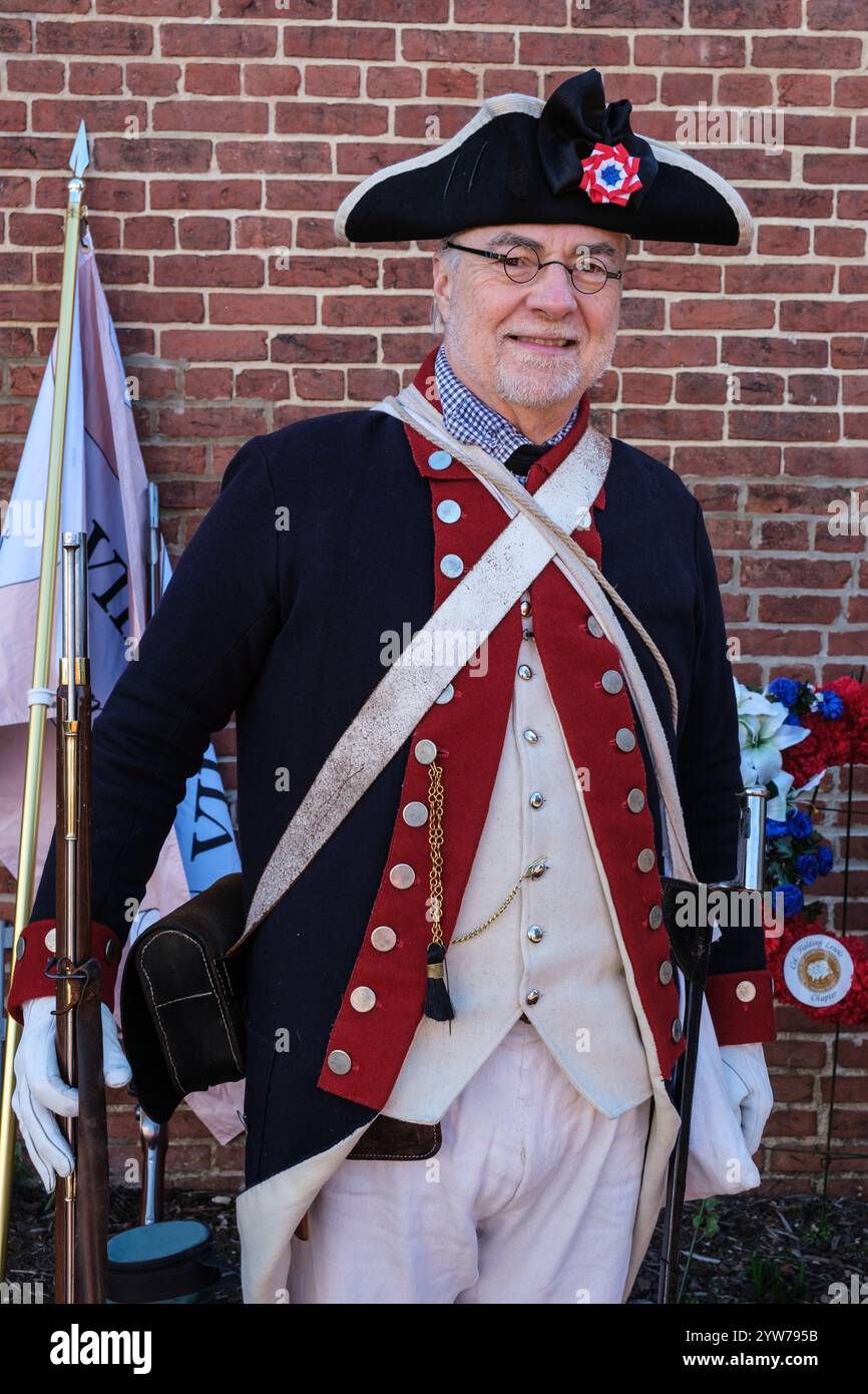 Period Actor in Period Uniform in Ceremony to Honor Unknown Soldier of ...