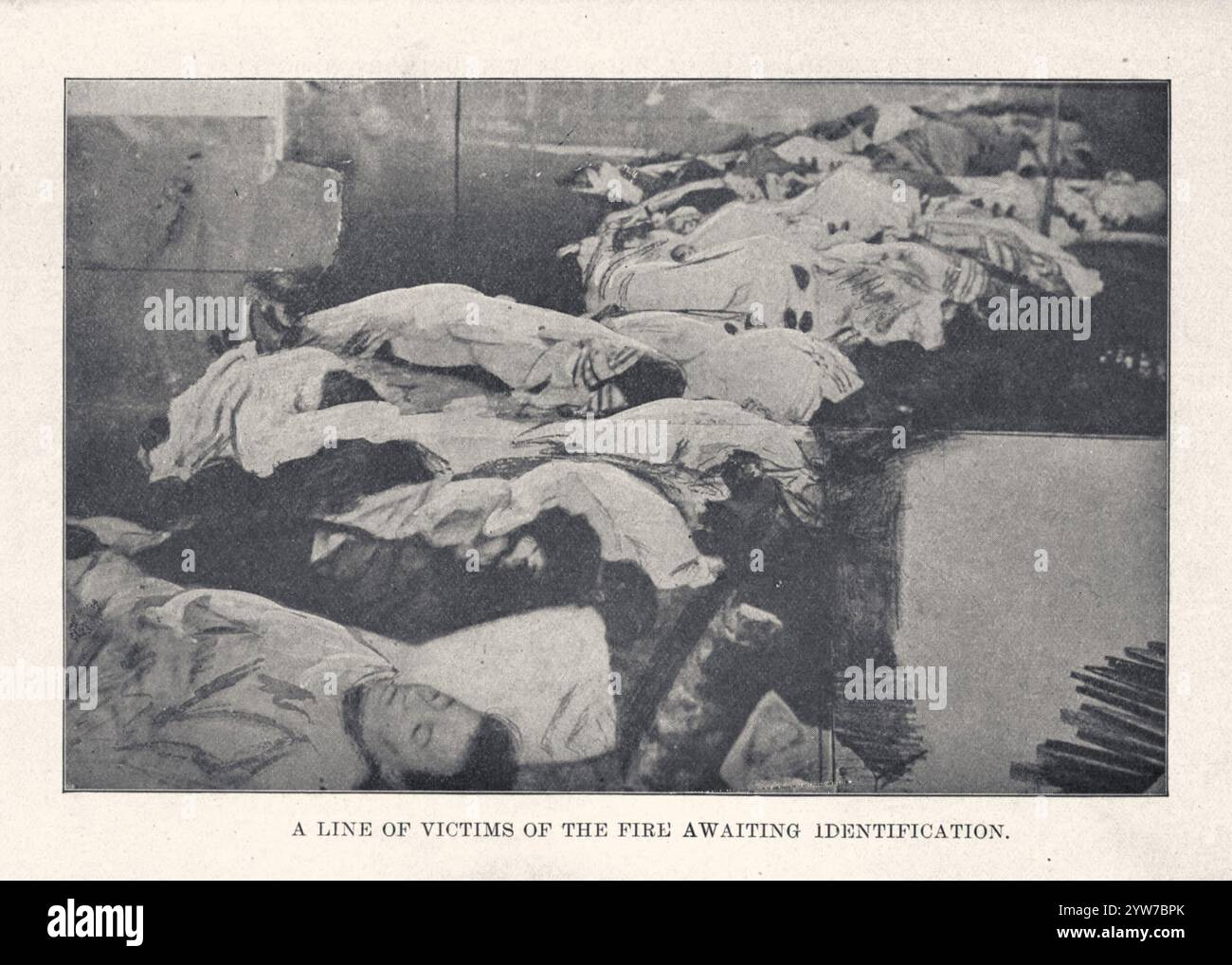 Chicago Illinois: Iroquois Theatre Fire, December 30, 1903. The fire ...