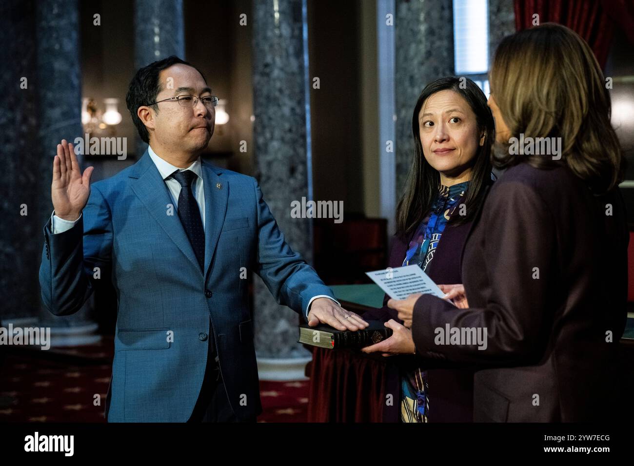 Washington, USA. 09th Dec, 2024. Senator Andy Kim (D-N.J.) during a ...