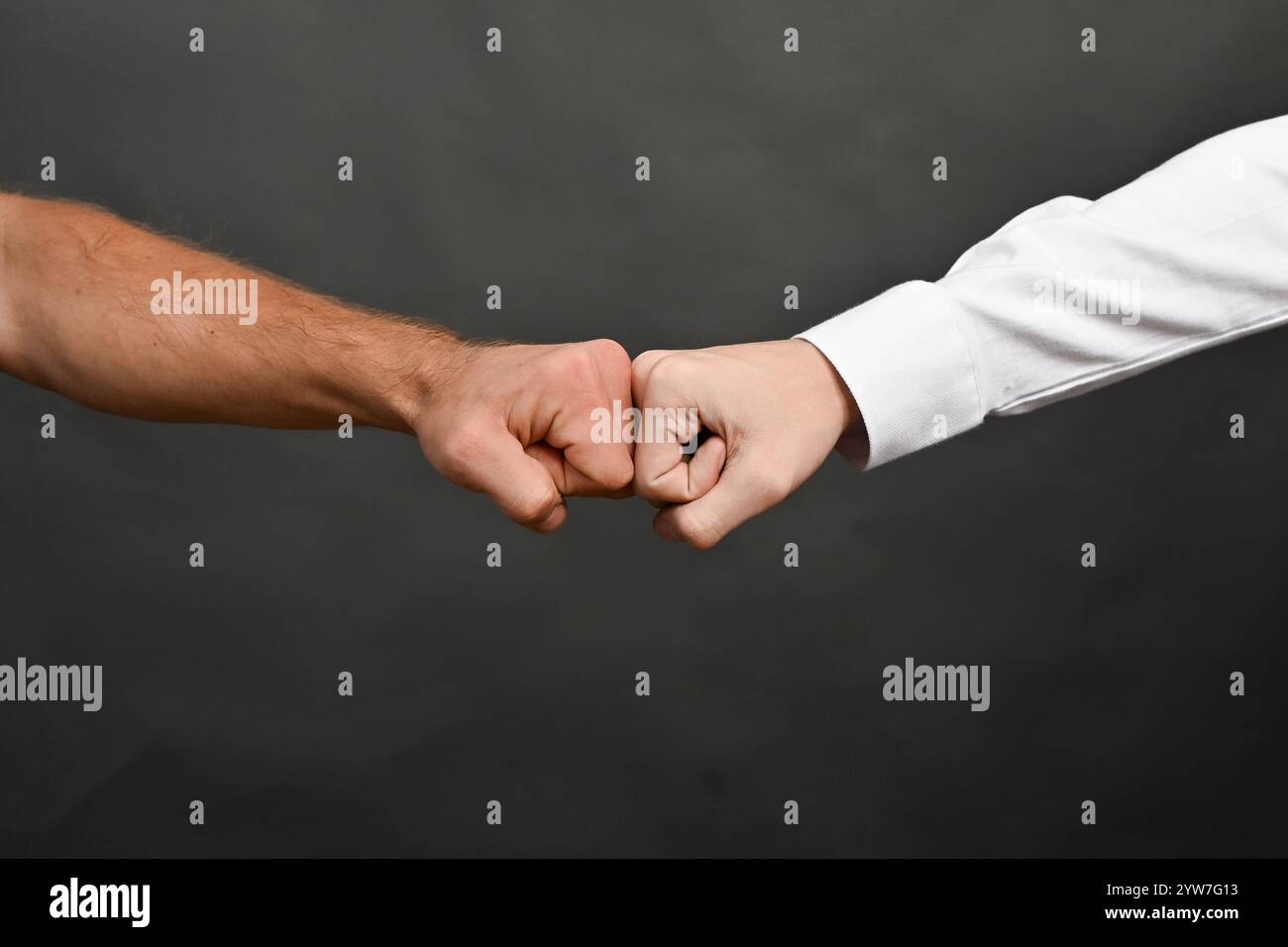 Two fists fight hi-res stock photography and images - Alamy