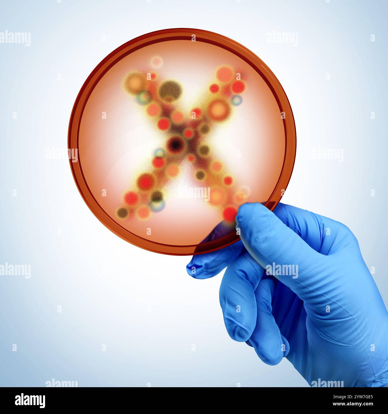 Disease X medical concept for dangerous unknown deadly Infection as a ...