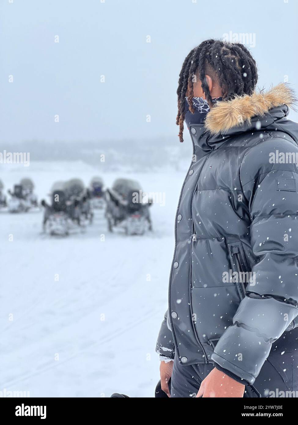 Snowmobiling in colorado hi-res stock photography and images - Alamy