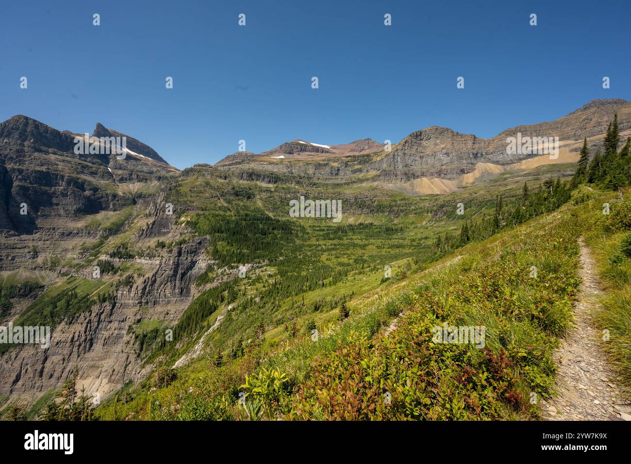 Boulder Pass Trail Bends Around The Hole In The Wall Before Climbing To ...