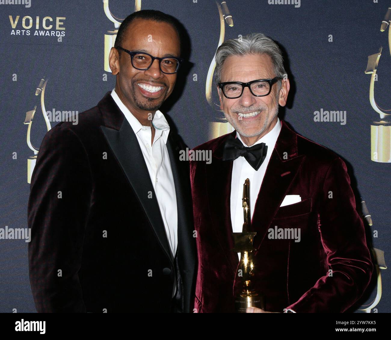 Beverly Hills, USA. 8, December, 2024. Pictured left to right, Rudy ...