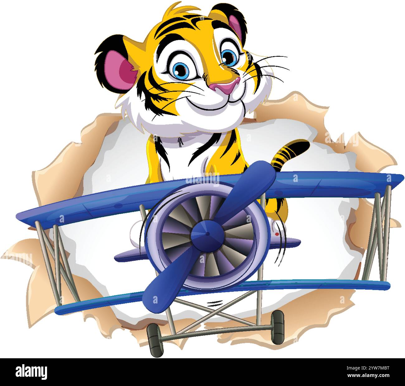 Flying tiger airplane Cut Out Stock Images & Pictures - Alamy