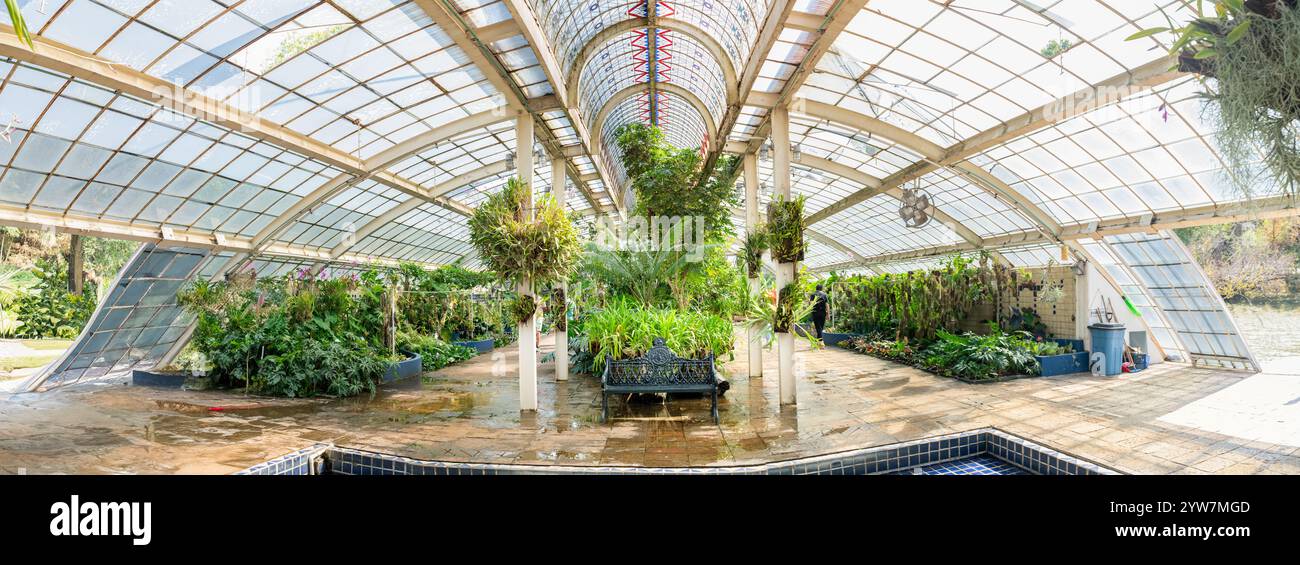 Botanical gardens Mexico City Chapultepec Stock Photo - Alamy