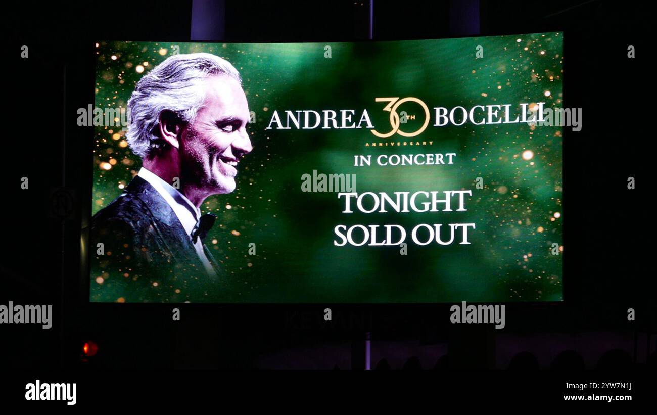Inglewood, California, USA 8th December 2024 Opera Singer Andrea ...