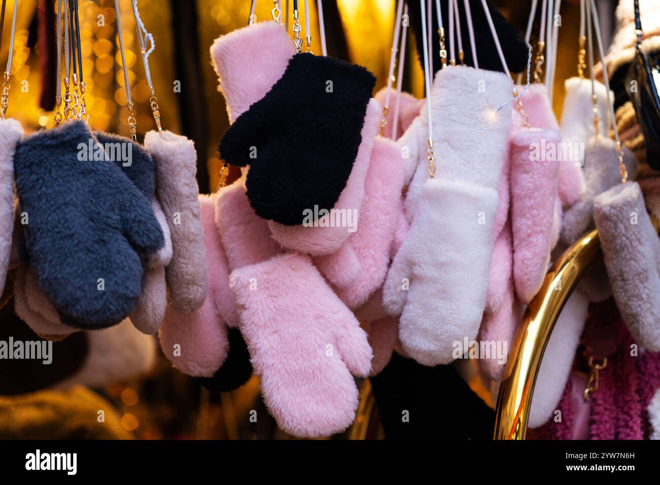 Warm pink mittens seasonal hi-res stock photography and images - Alamy