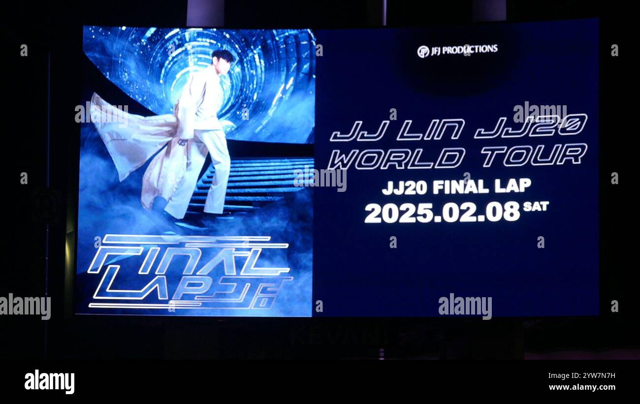 Inglewood, California, USA 8th December 2024 JJ Lin JJ20 World Tour ...