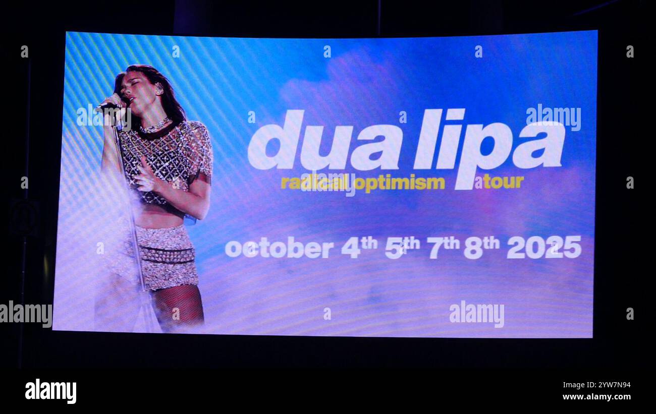 Inglewood, California, USA 8th December 2024 Singer Duo Lipa Radical ...
