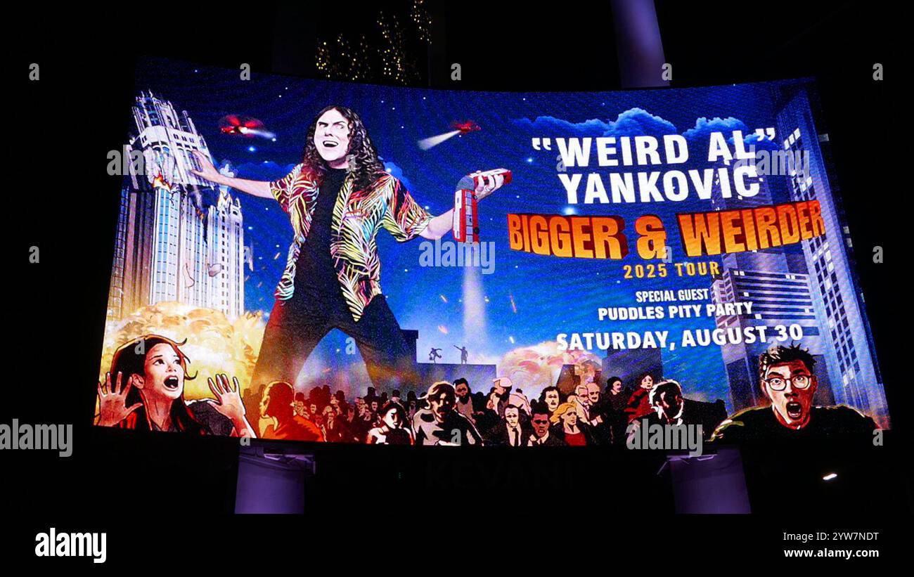 Bigger and weirder tour hi-res stock photography and images - Alamy