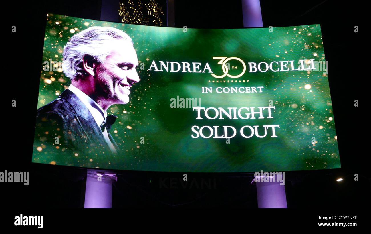 Inglewood, California, USA 8th December 2024 Opera Singer Andrea ...