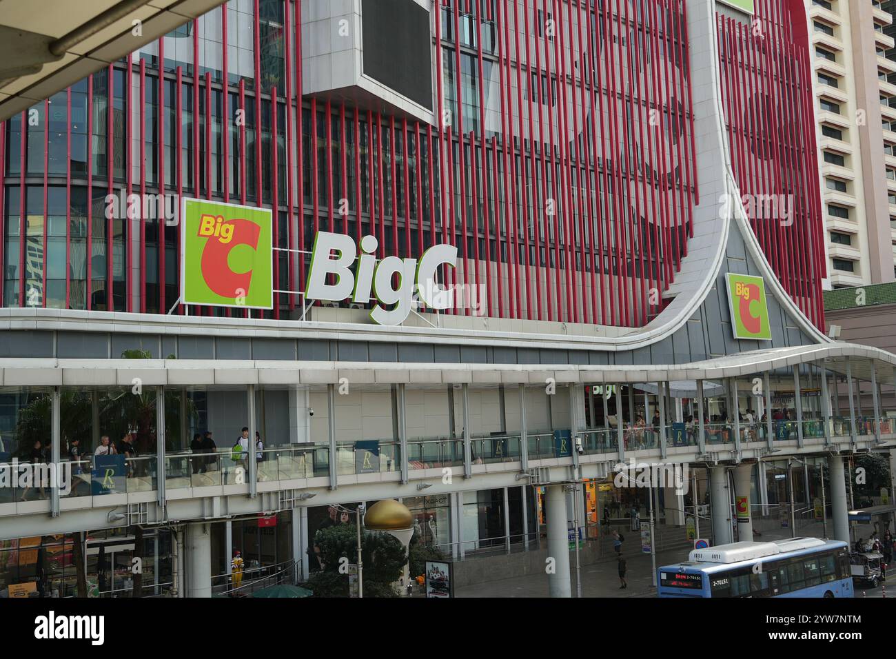 Bangkok, Thailand - November 26, 2024: Big C mall, in the opposite of ...