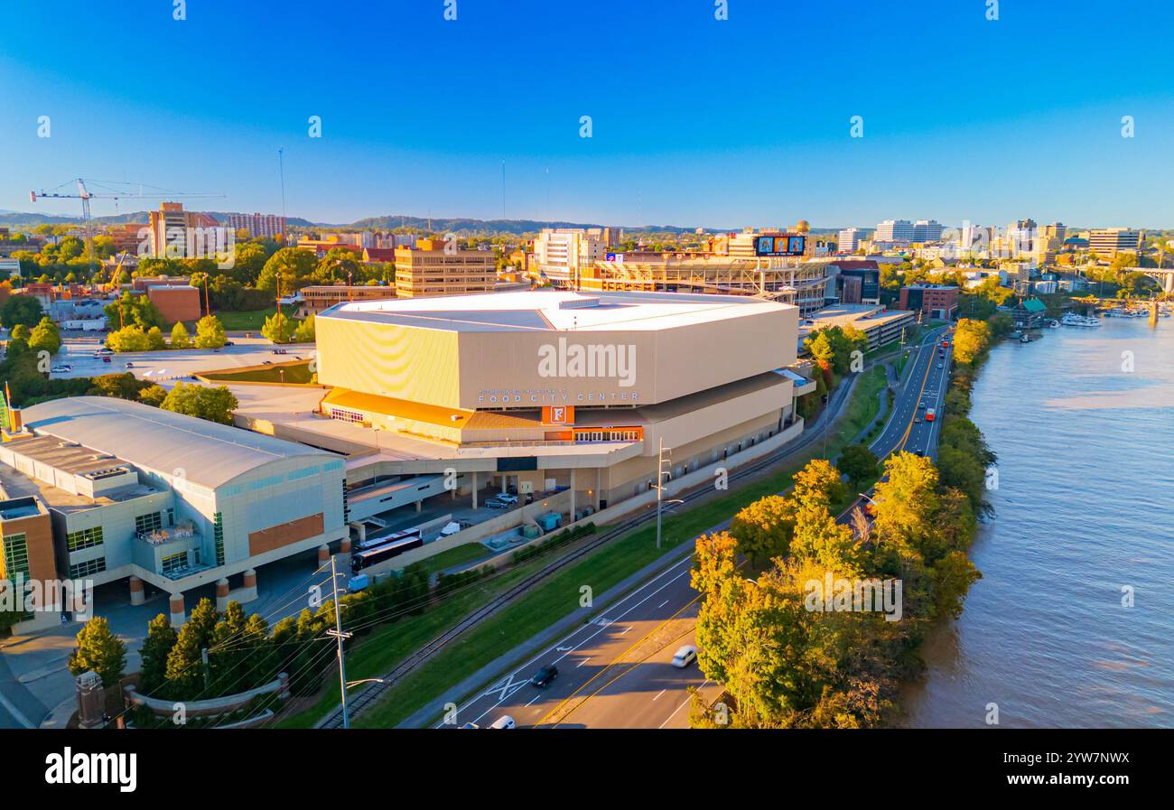 Knoxville, TN - October 11, 2024: Thompson Boling Arena and Neyland ...