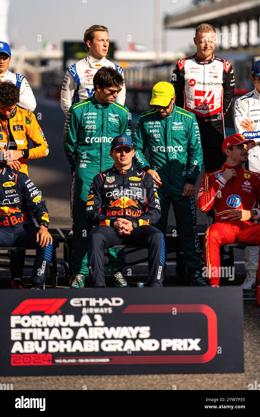 Abu Dhabi, United Arab Emirates. 08th Dec, 2024. Oracle Red Bull Racing ...