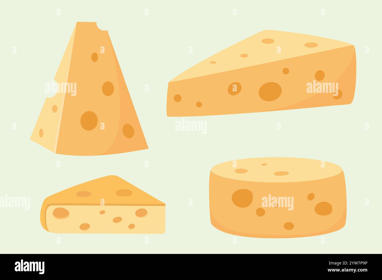 Cheese variations Stock Vector Images - Alamy