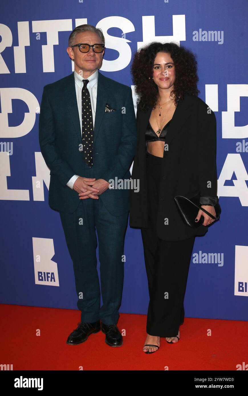 Martin freeman and rachel benaissa hi-res stock photography and images ...