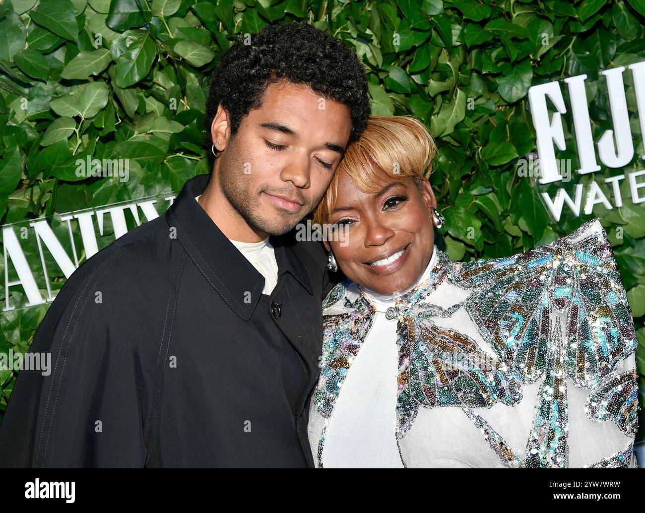 Actor Brandon Wilson poses with the breakthrough performer award for ...