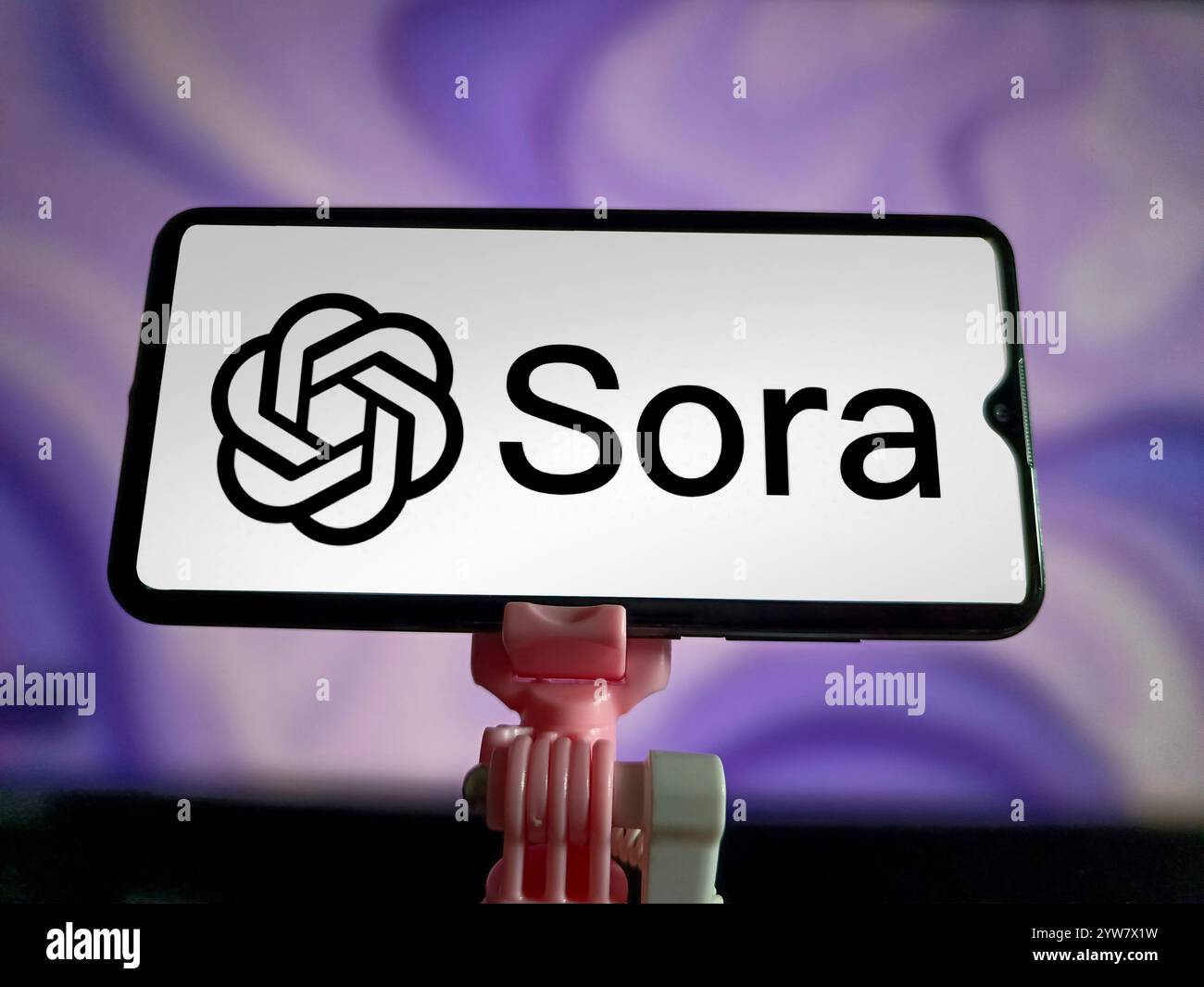 Illustration OpenAI officially launches the AI video generation model ...