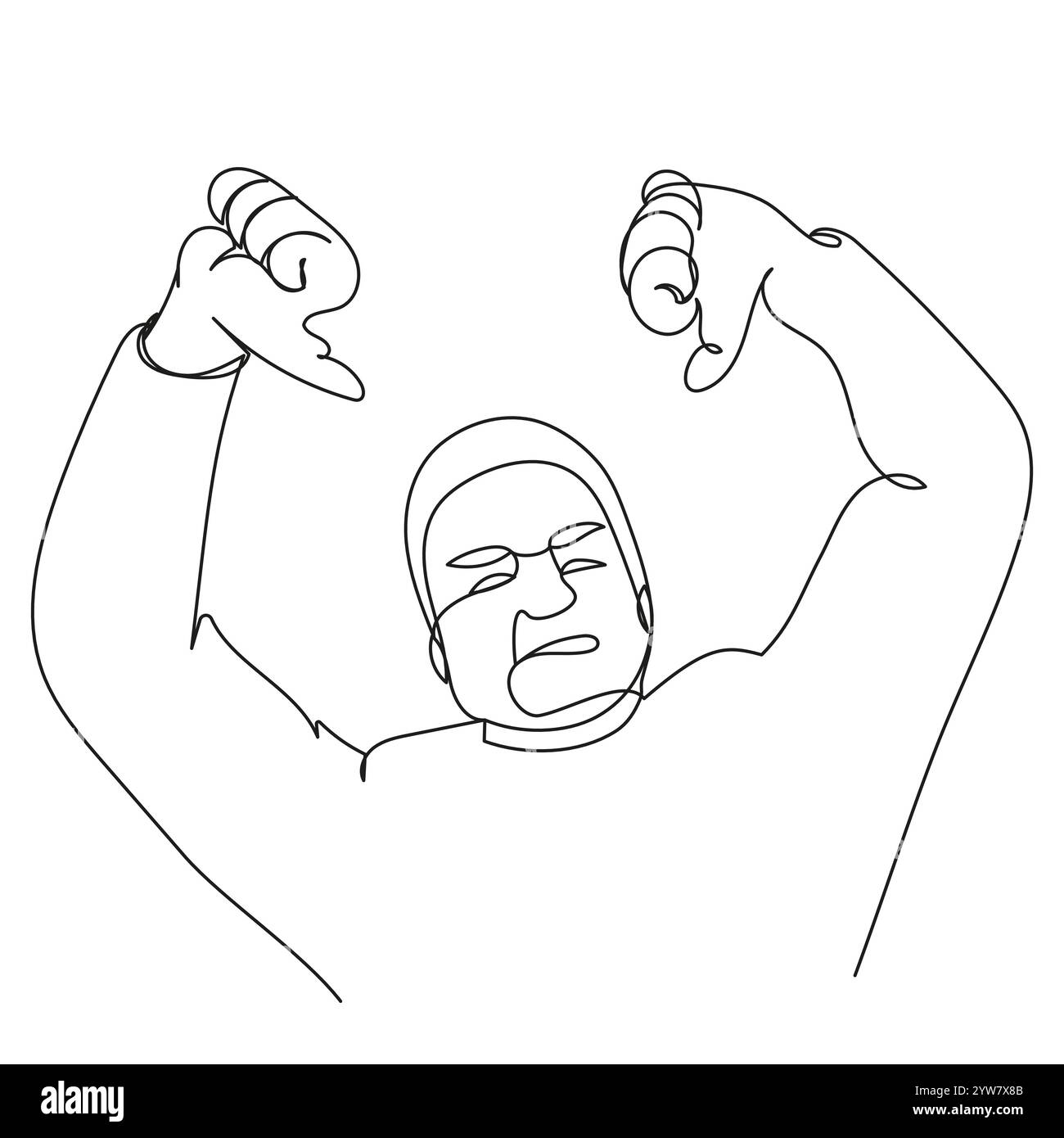 Disagree face expression Stock Vector Images - Alamy