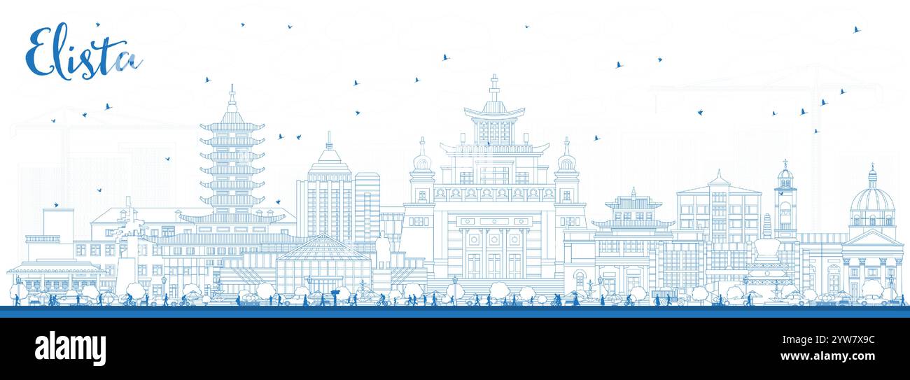 Elista russia Stock Vector Images - Alamy