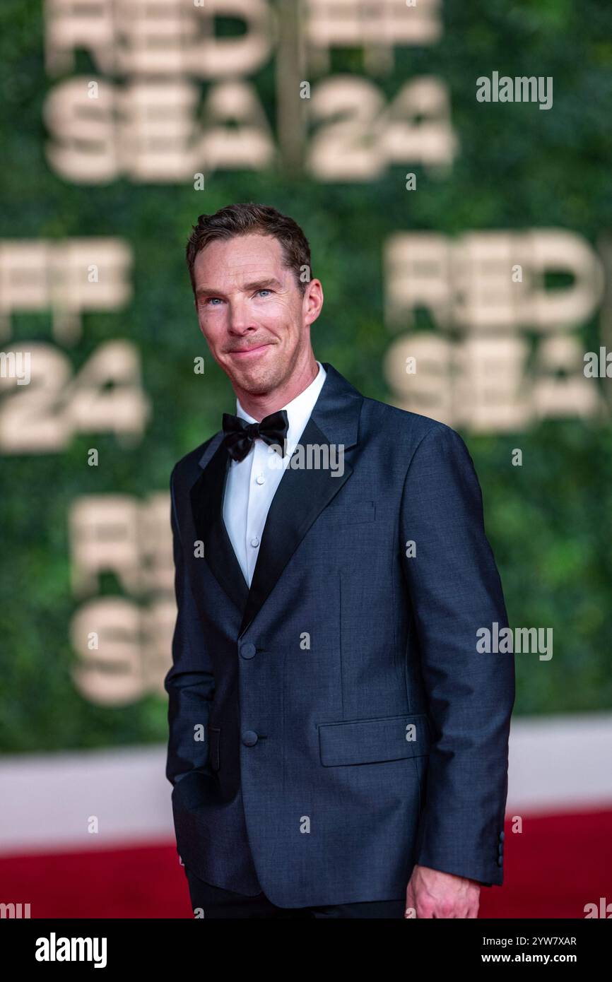 Jeddah, Saudi Arabia. 09th Dec, 2024. Benedict Cumberbatch walks The ...