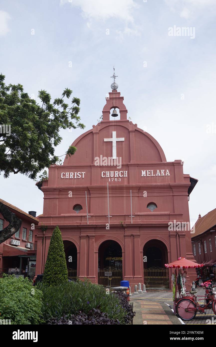 Christ church melaka hi-res stock photography and images - Alamy