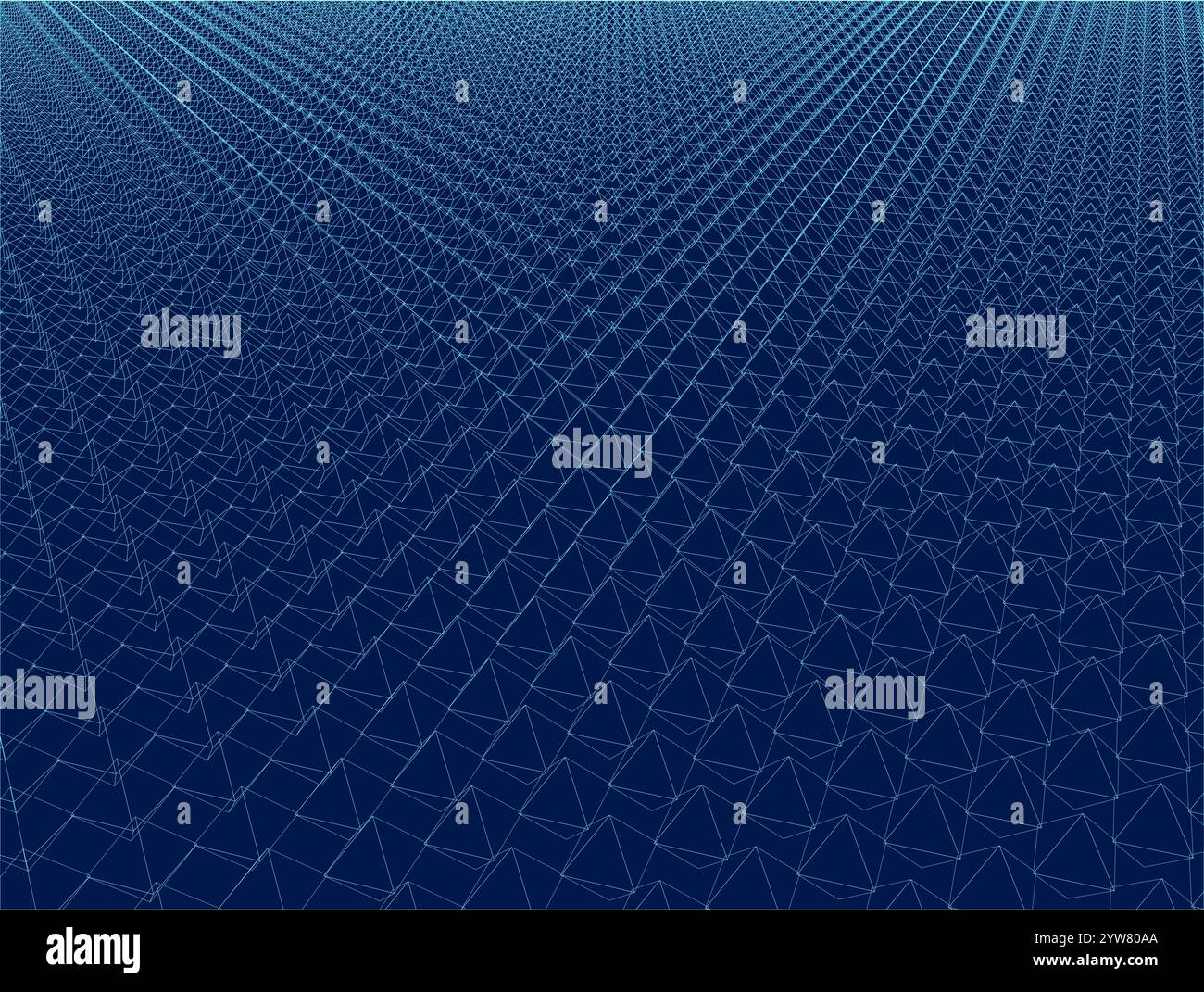Abstract blue geometric shapes 3D background. Vector Illustration Stock ...