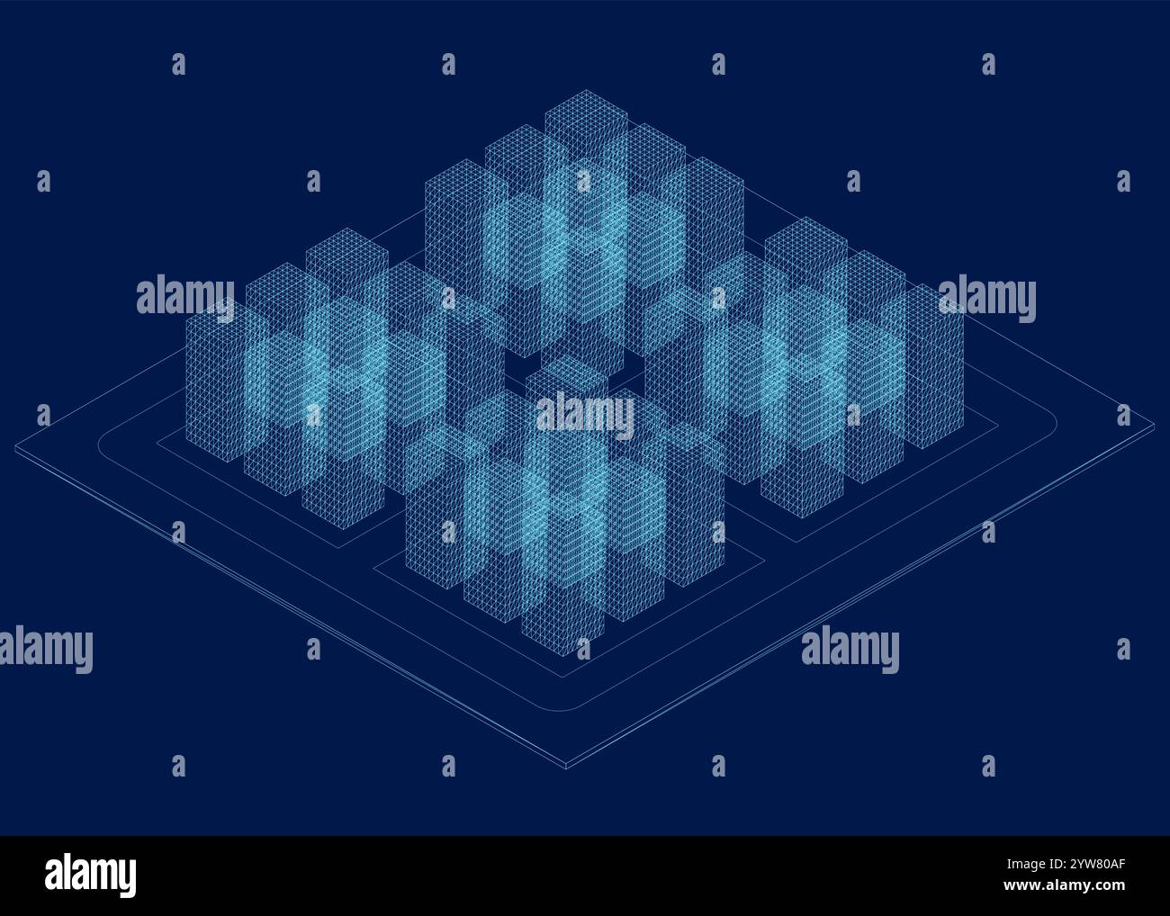 Artificial intelligence data storage Stock Vector Images - Alamy
